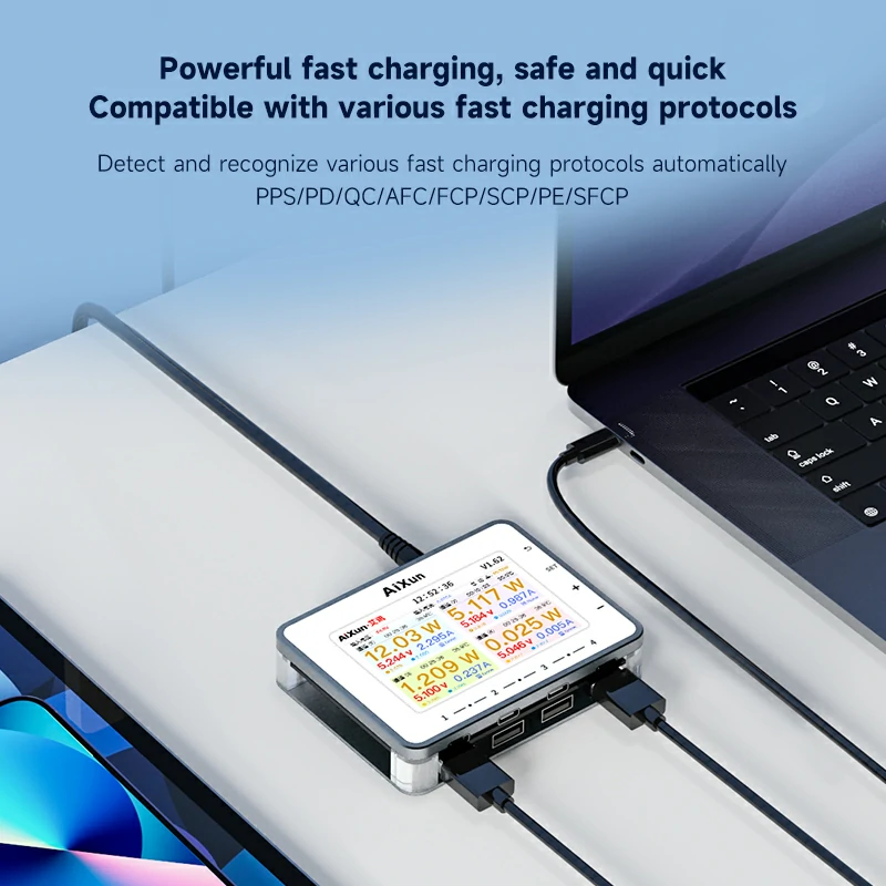 PF26 Intelligent Multi-channel Fast Charger 8 Ports USB Charging ...
